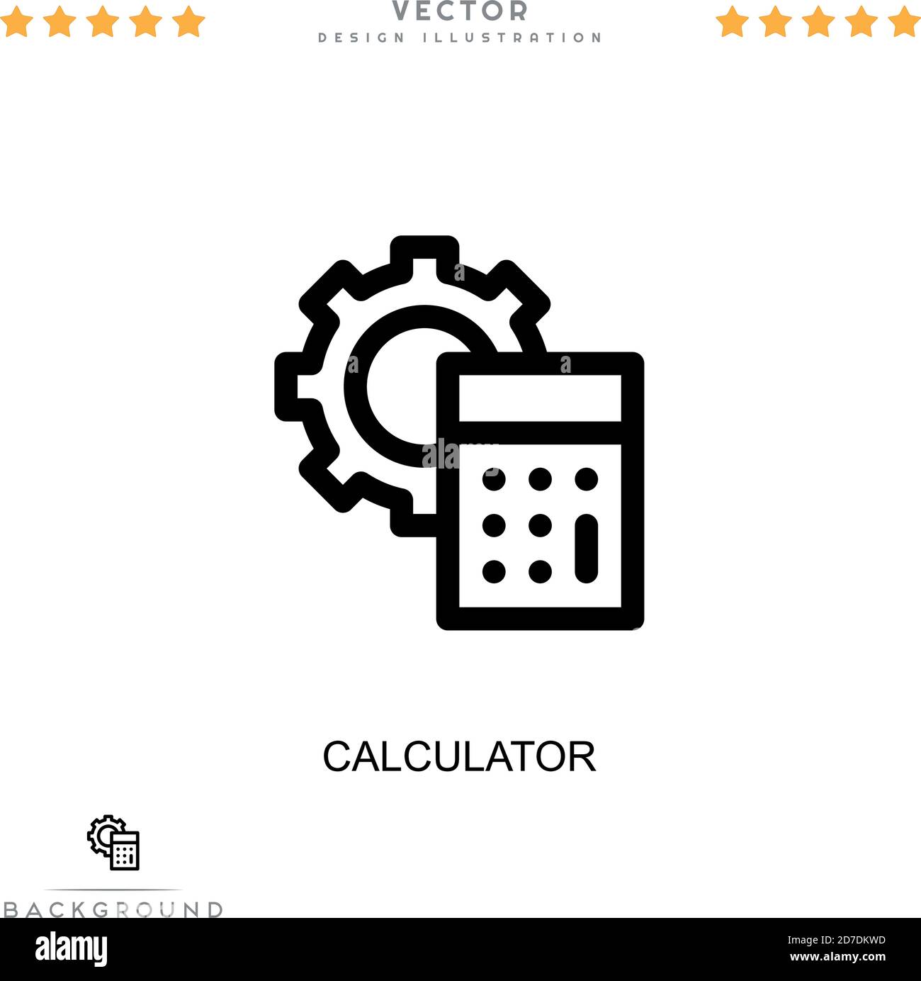 Calculator icon. Simple element from digital disruption collection ...