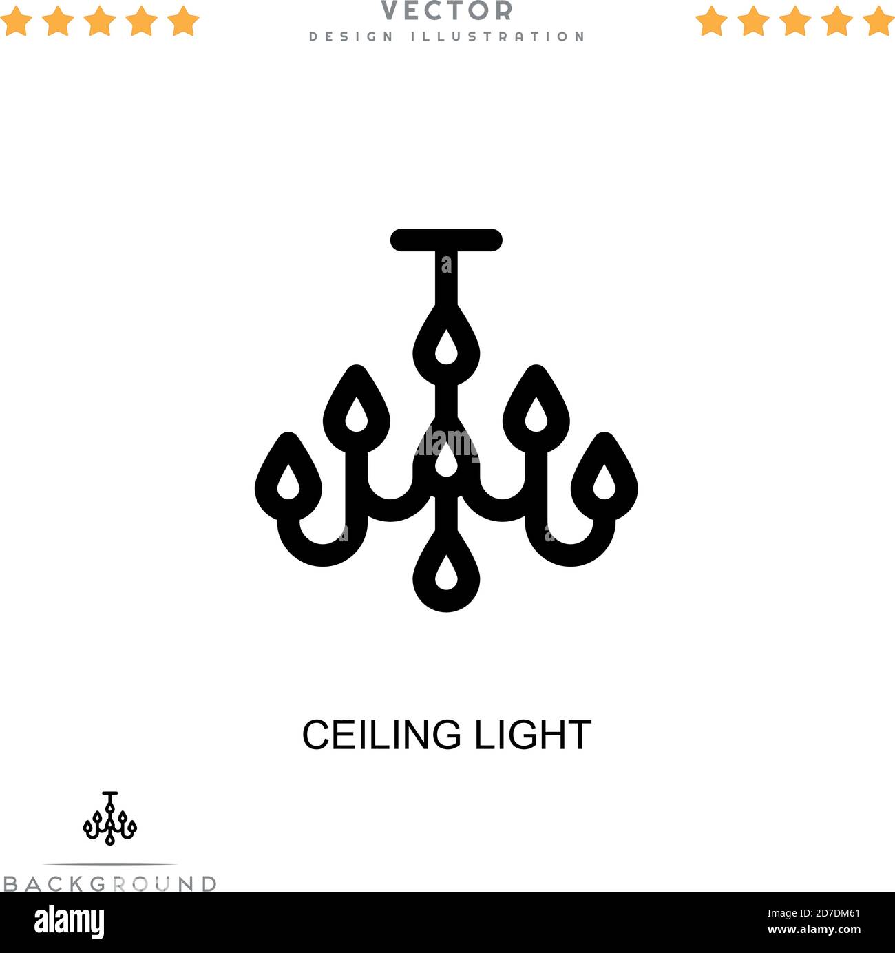 Ceiling light icon. Simple element from digital disruption collection ...