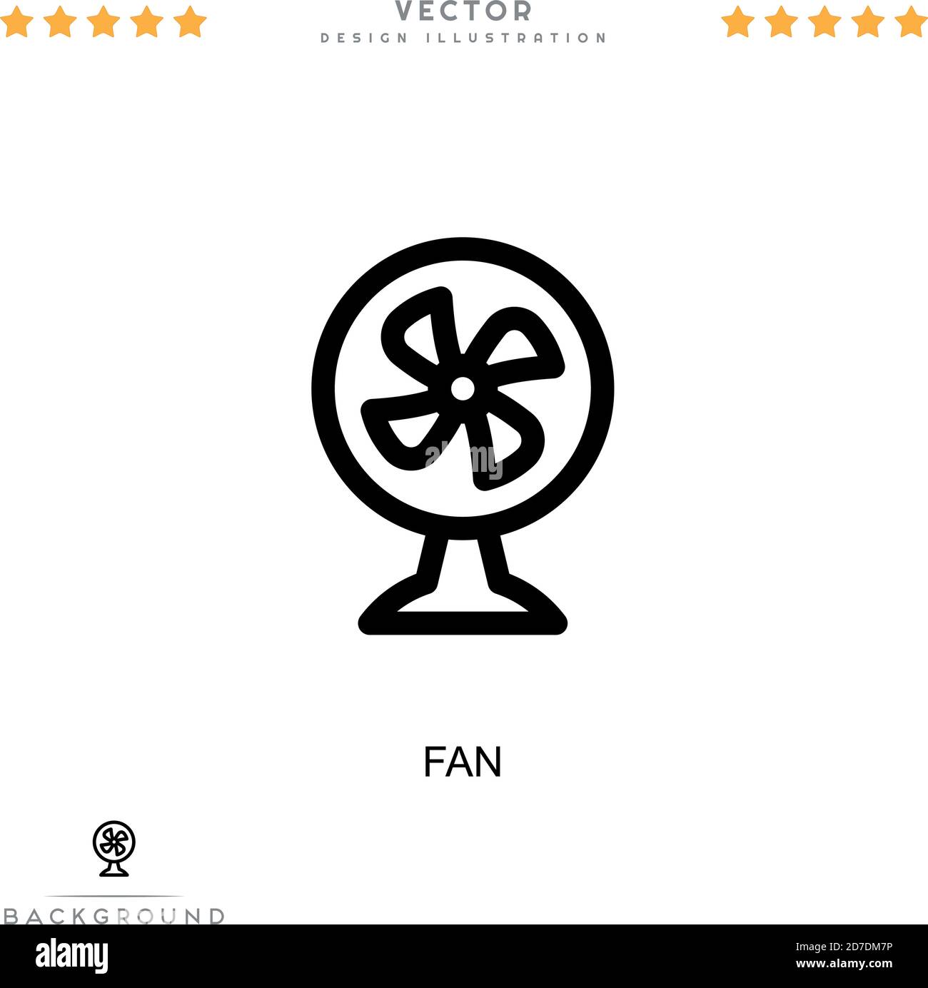 Fan icon. Simple element from digital disruption collection. Line Fan ...