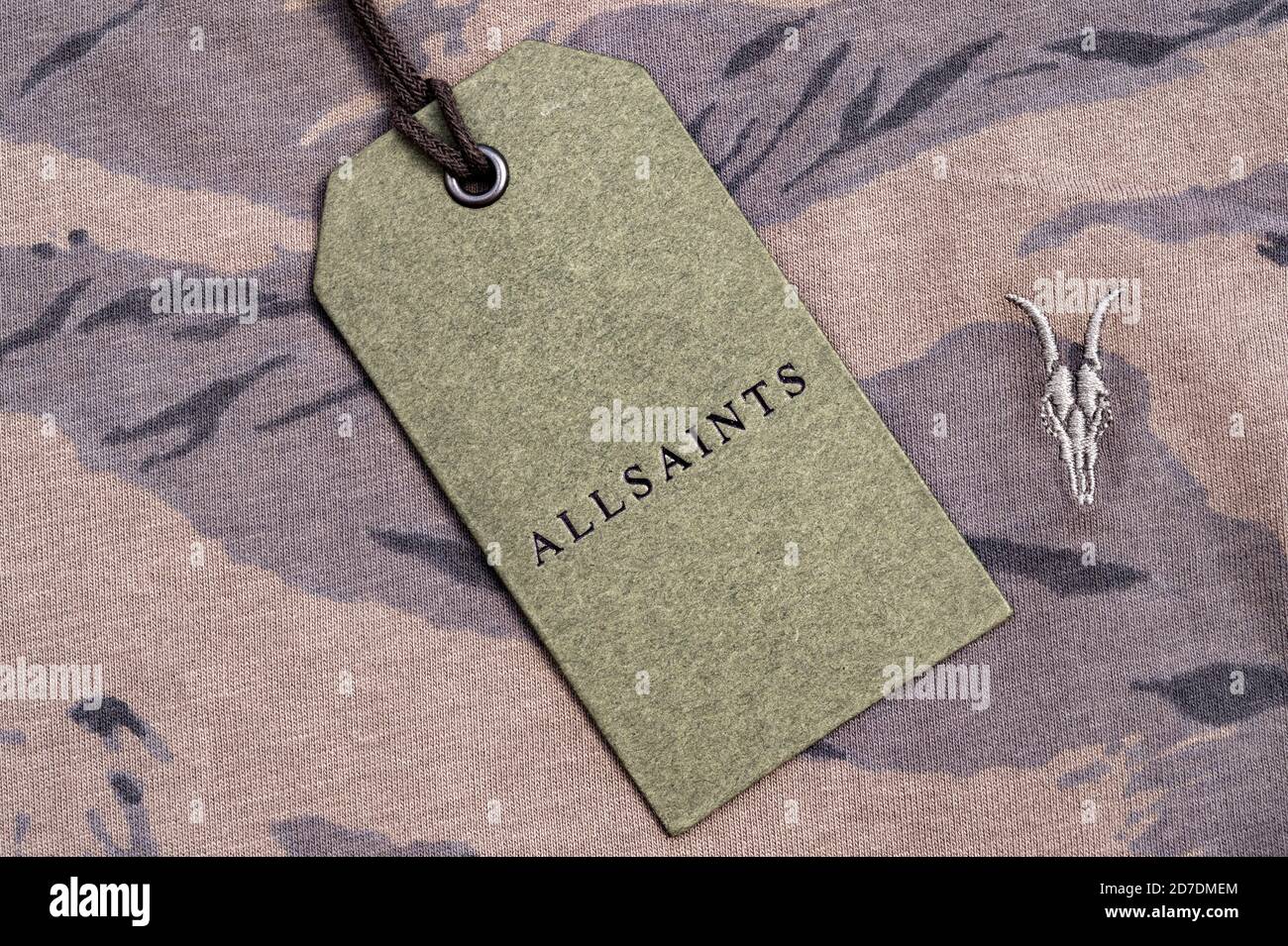 All Saints t shirt Stock Photo - Alamy