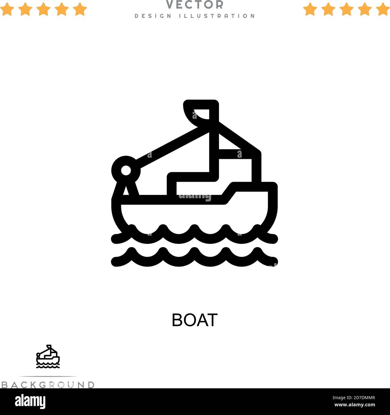 Boat icon. Simple element from digital disruption collection. Line Boat ...