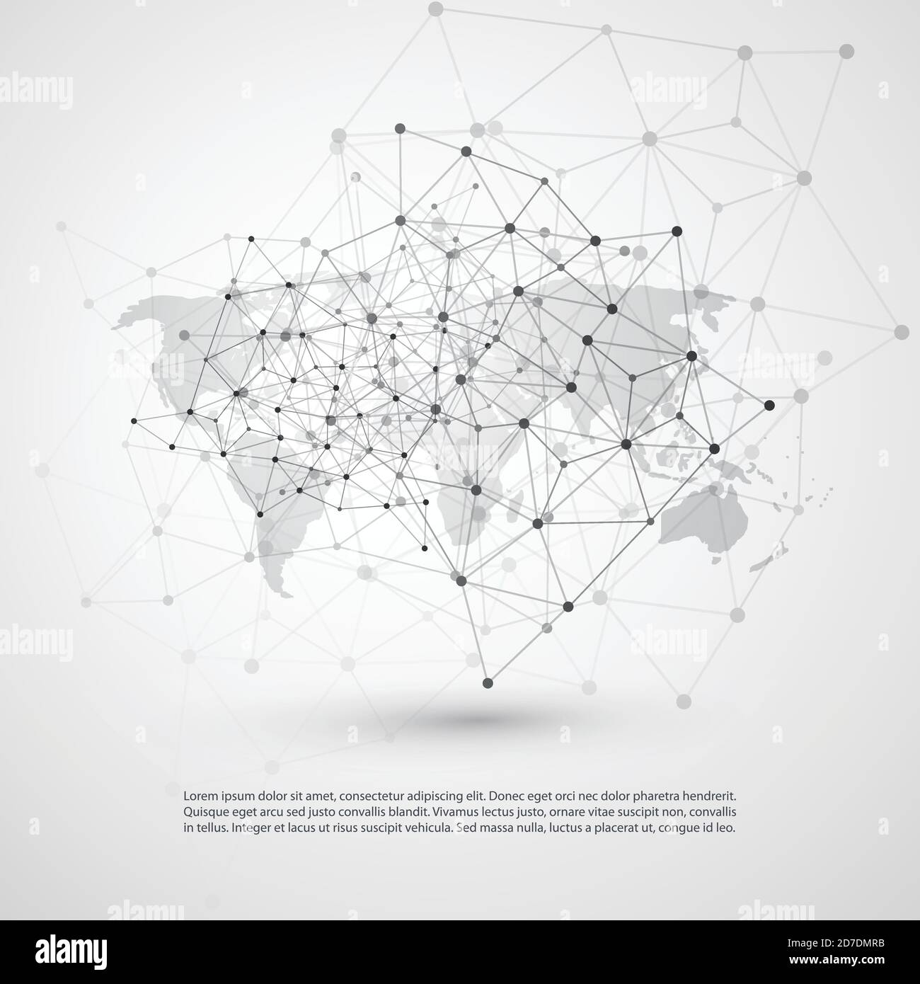Black and White Modern Minimal Style Digital Network Communication ...