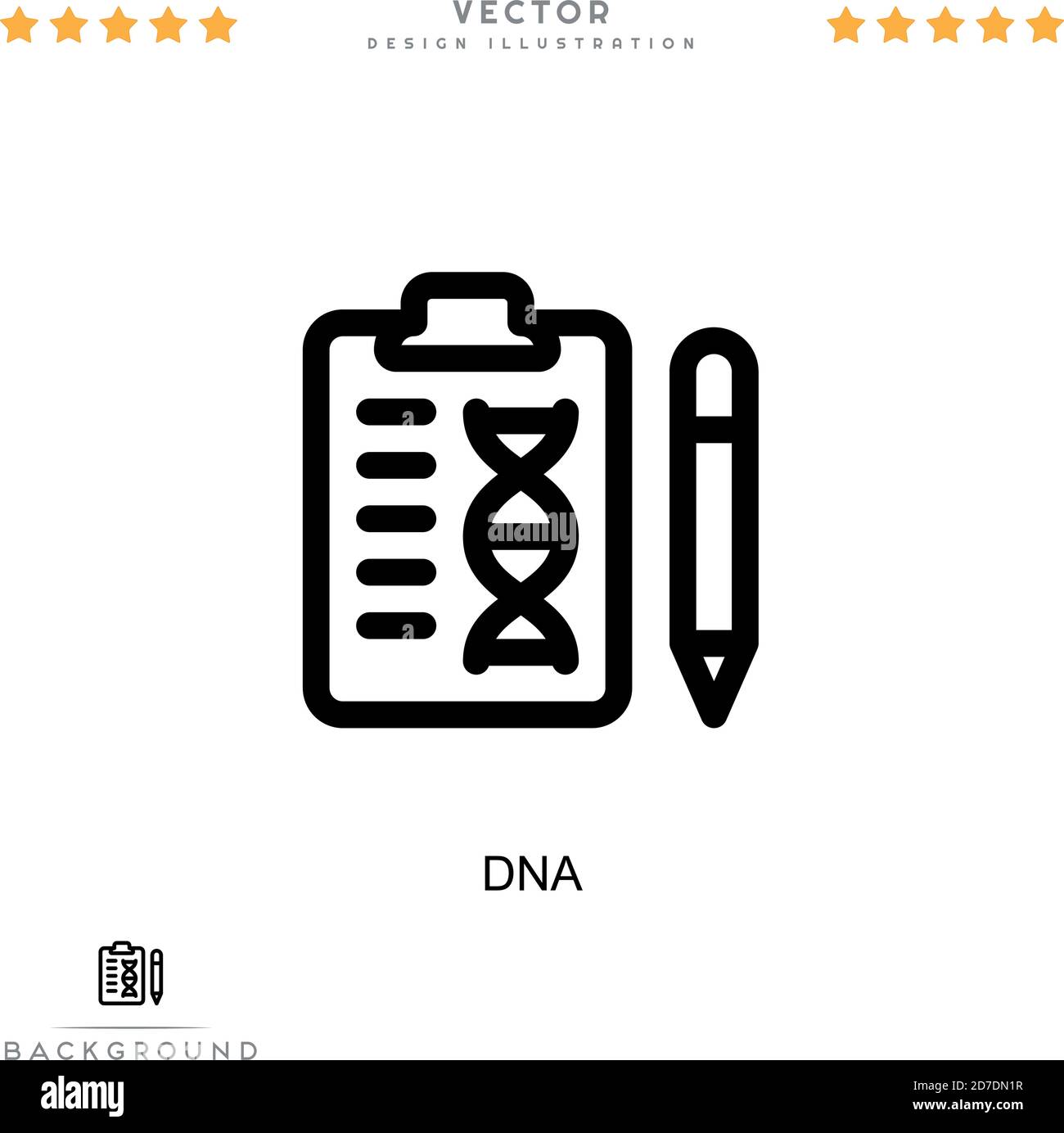 Dna icon. Simple element from digital disruption collection. Line Dna ...