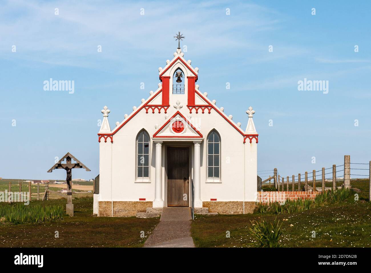 The Italian chapel at Lamb Holm, Orkney Stock Photo - Alamy