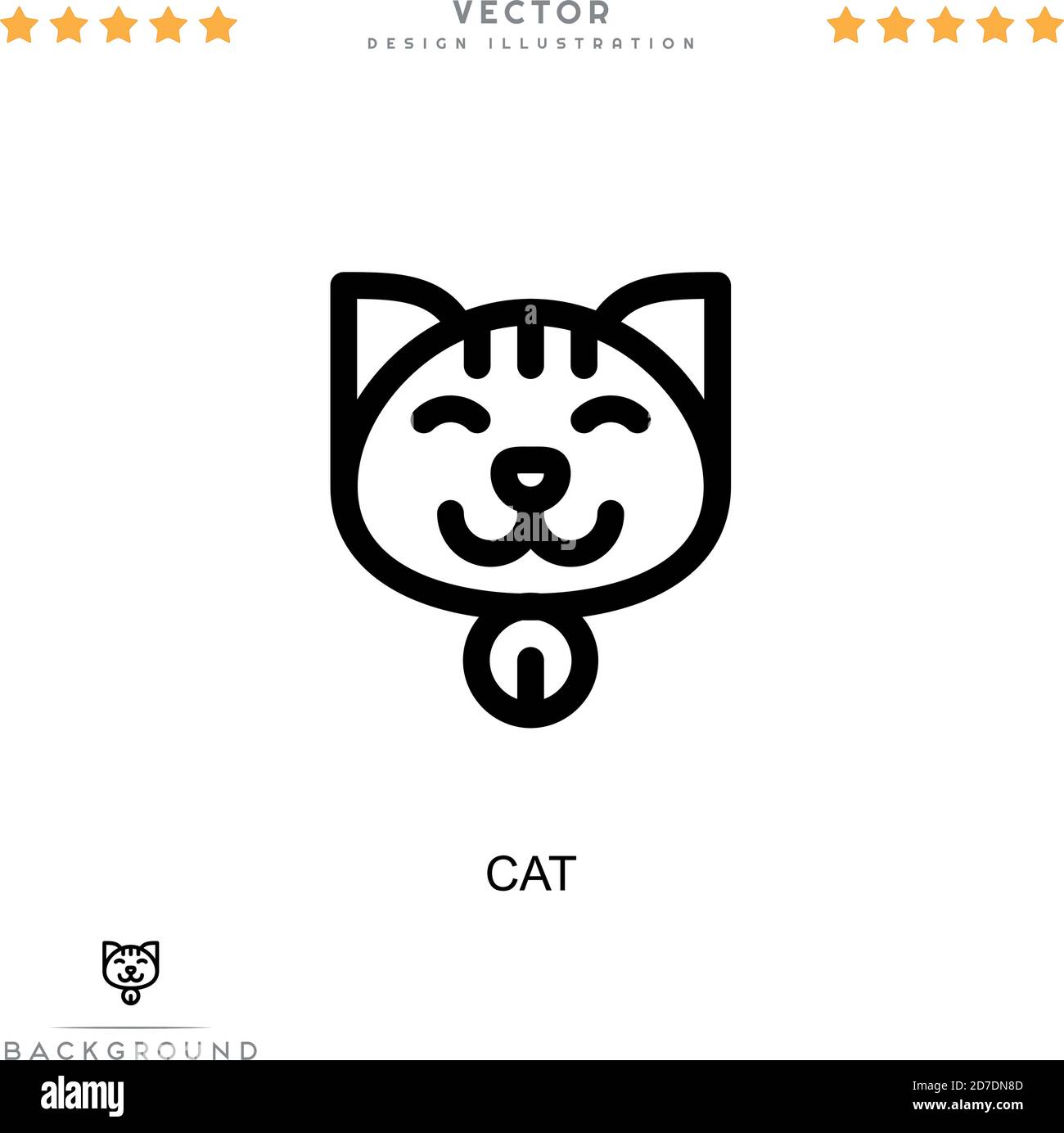 Cat icon. Simple element from digital disruption collection. Line Cat ...