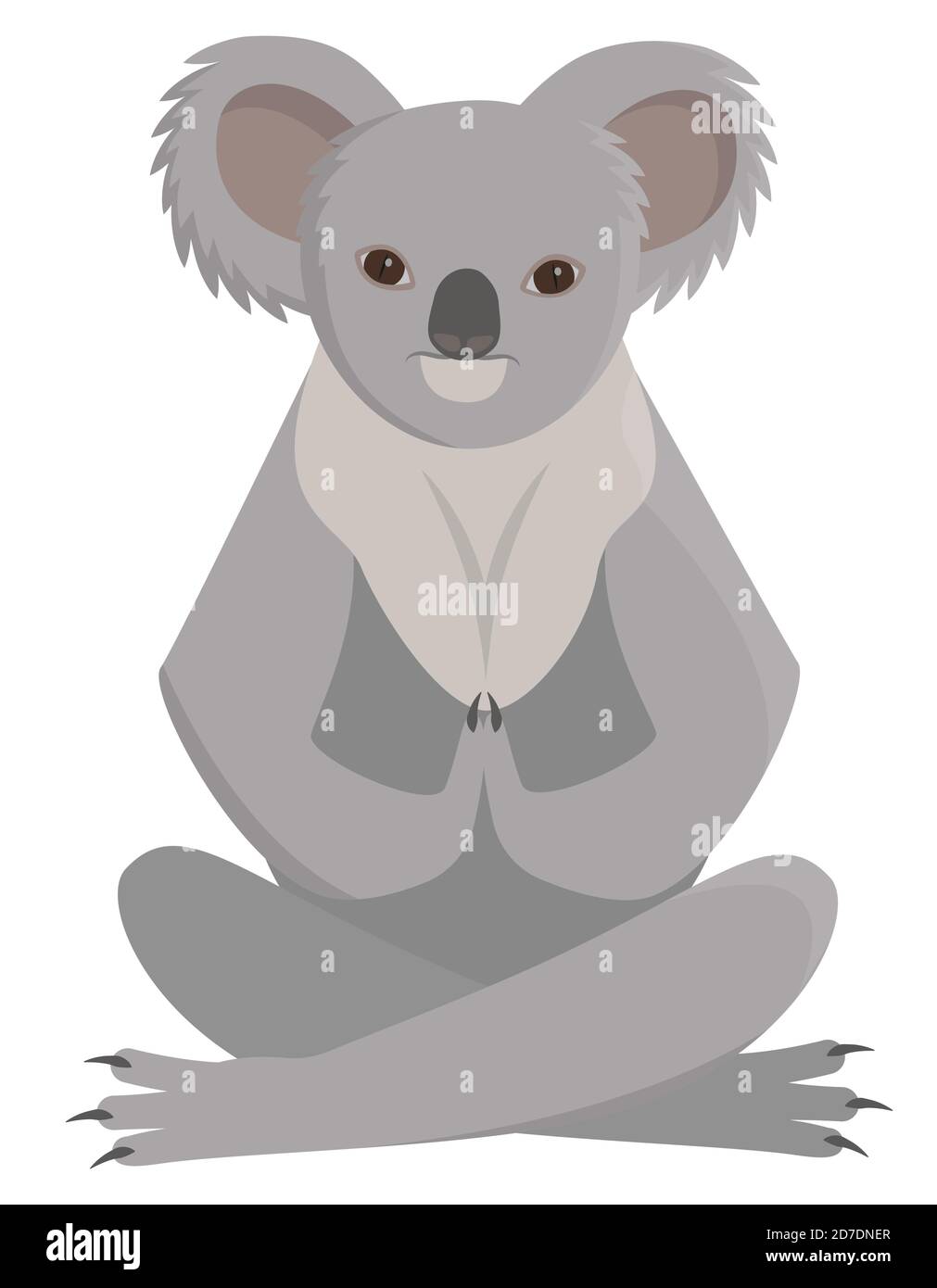 Koala doing Stock Vector Images - Alamy
