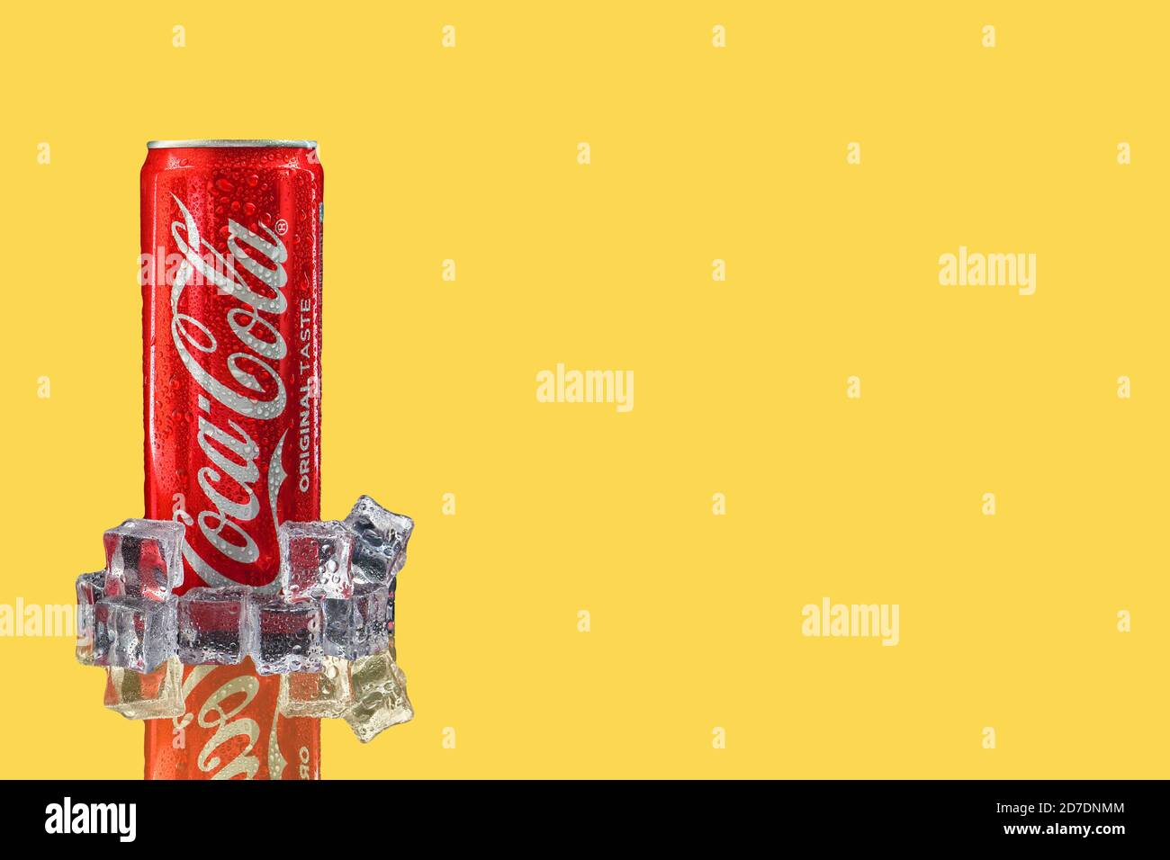 Kuala Lumpur, Malaysia - October 19, 2020 : Coca Cola or Coke Drink on ...