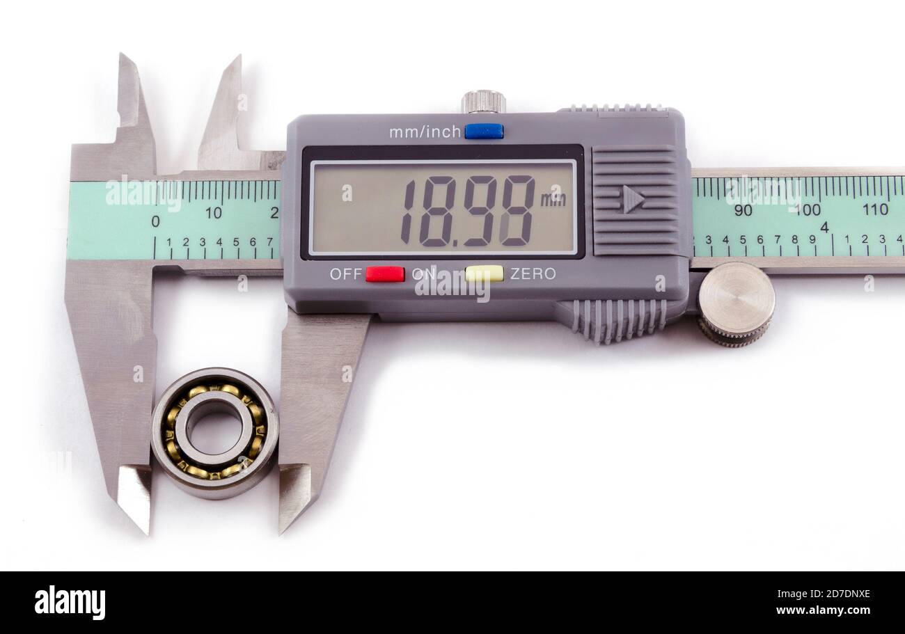 Caliper ball bearing measurement hi-res stock photography and images ...