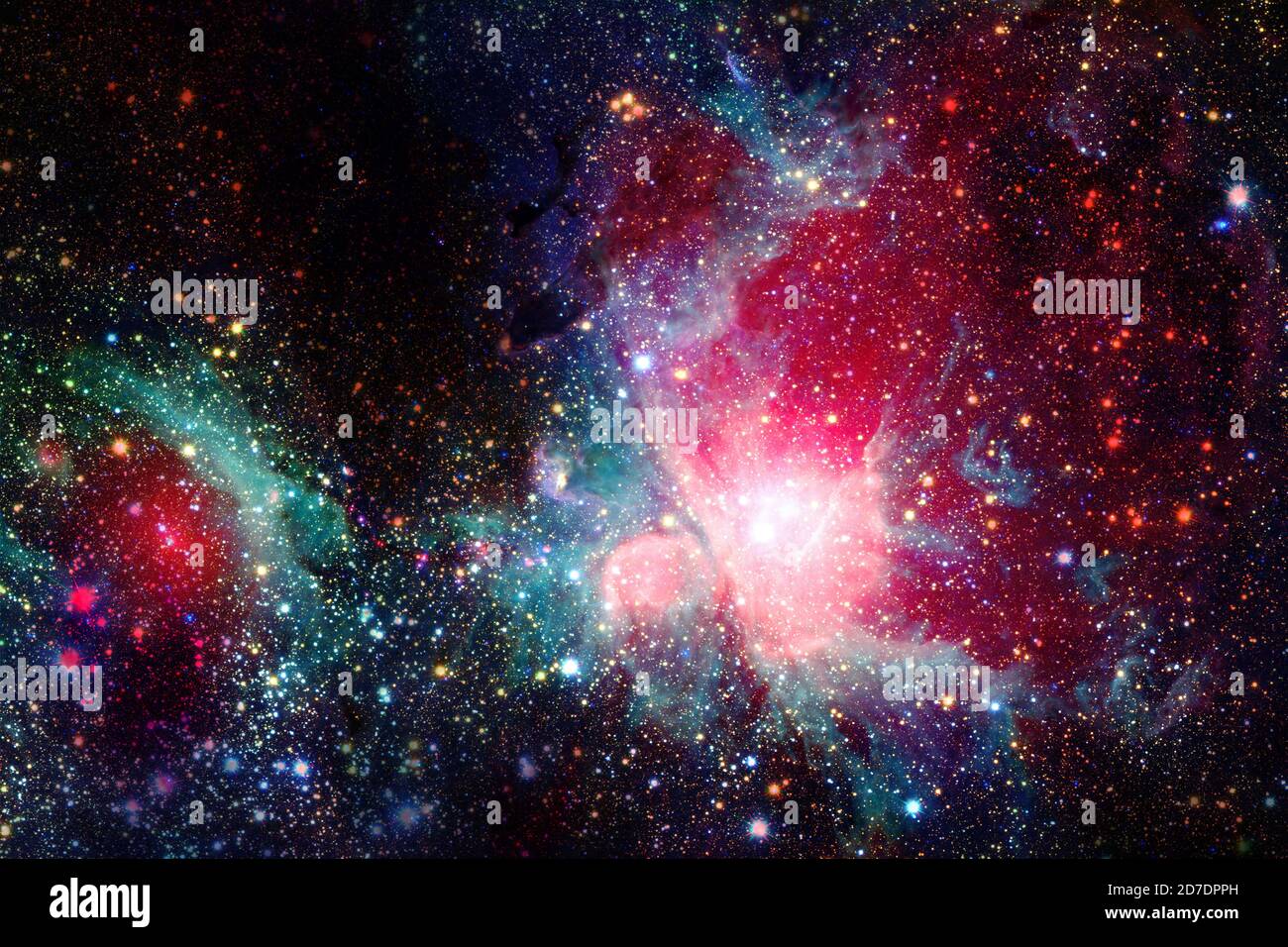 Cluster of stars. Starfield. Nebula. Elements of this image furnished ...