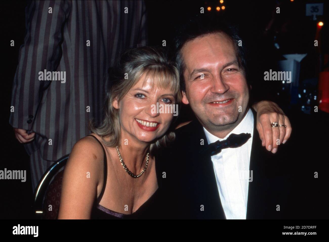 Sabine Postel und Ehemann Otto Riewoldt beim UFA Filmball in Neuss ...