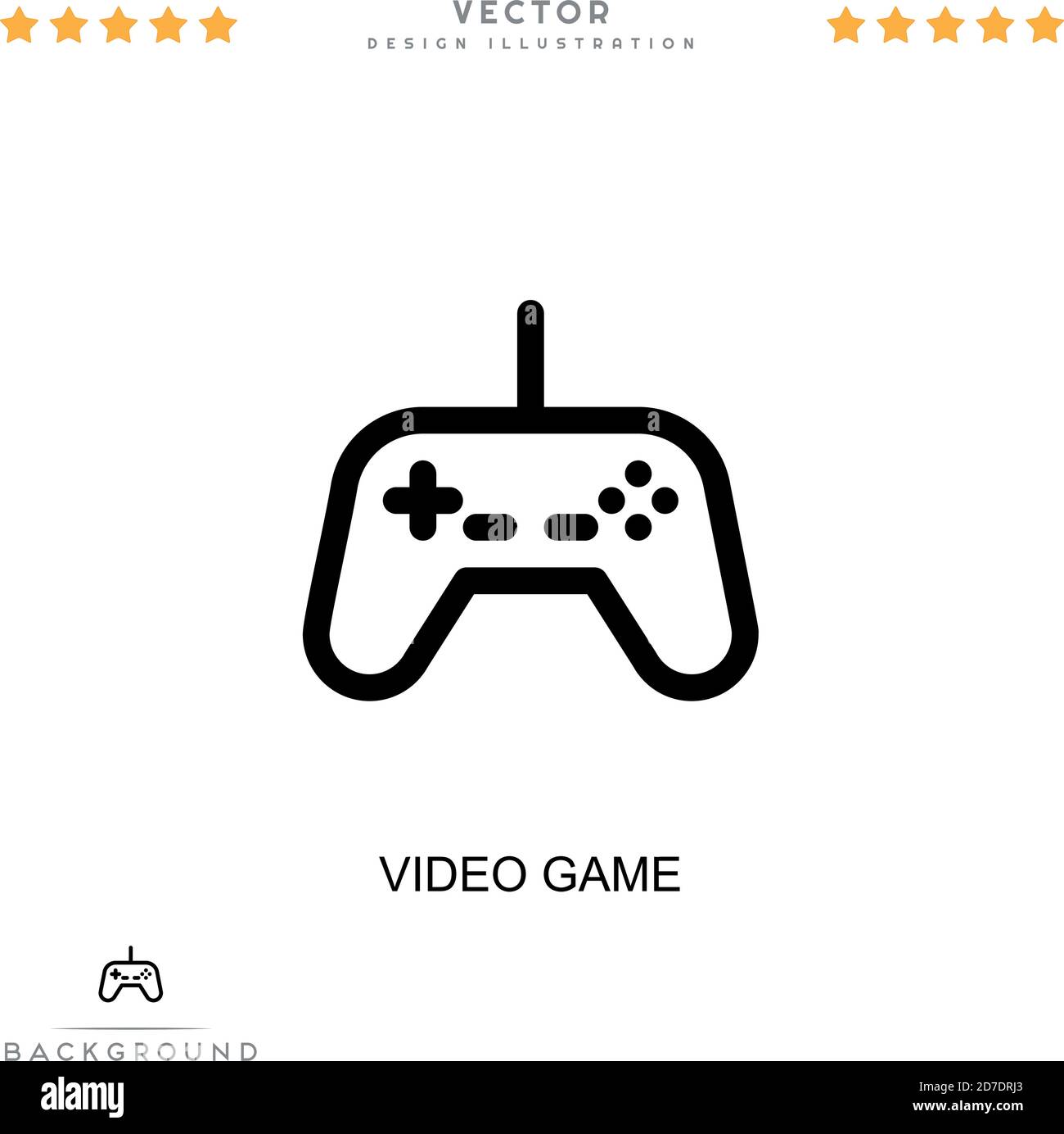 Video game icon. Simple element from digital disruption collection ...