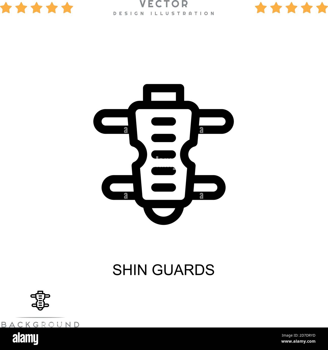 Shin guards icon. Simple element from digital disruption collection ...