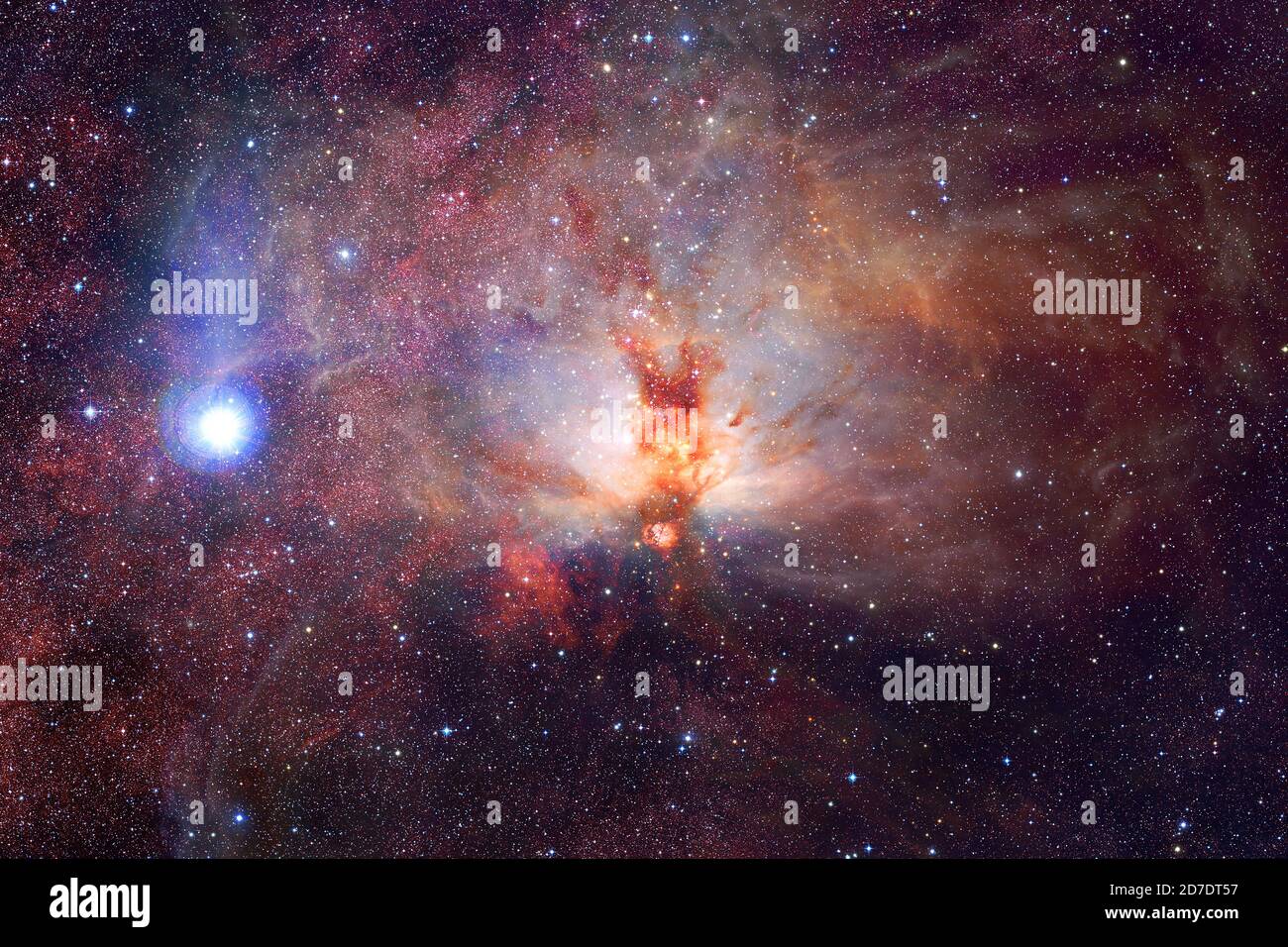 Deep space. Awesome science fiction render. Elements of this image ...