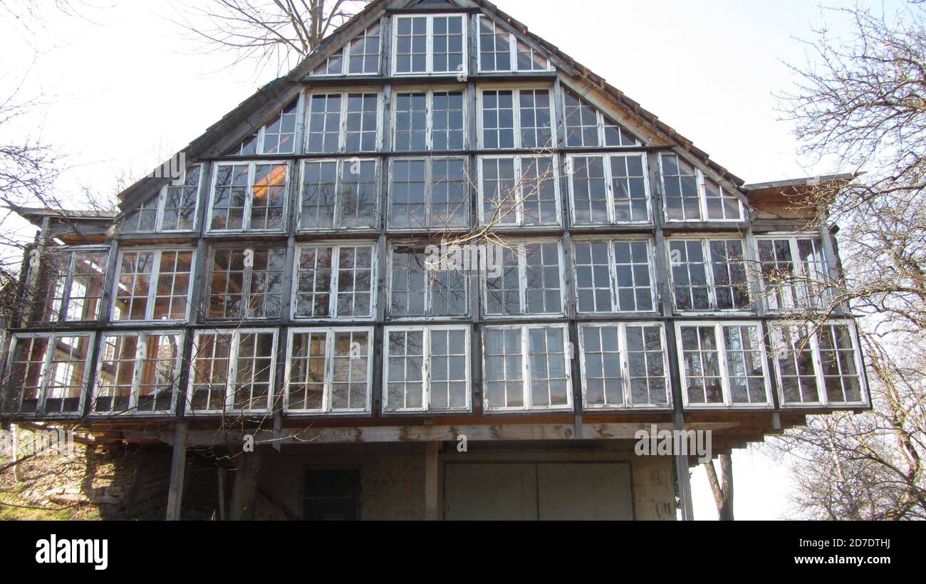 window pane in a building for watching outside and letting in light ...