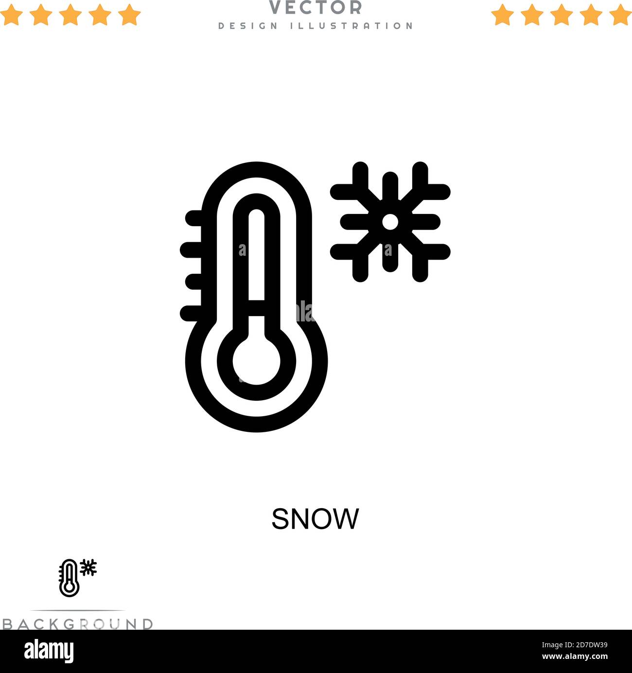 Snow icon. Simple element from digital disruption collection. Line Snow ...