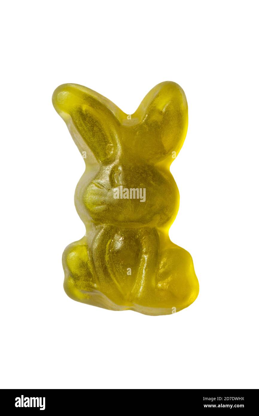 Easter bunny rabbit sweet candy from packet of Haribo Spring Time ...