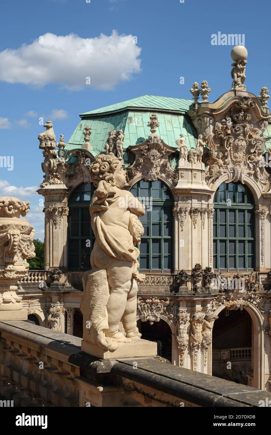 Baroque architecture in Dresden/ germany Stock Photo - Alamy