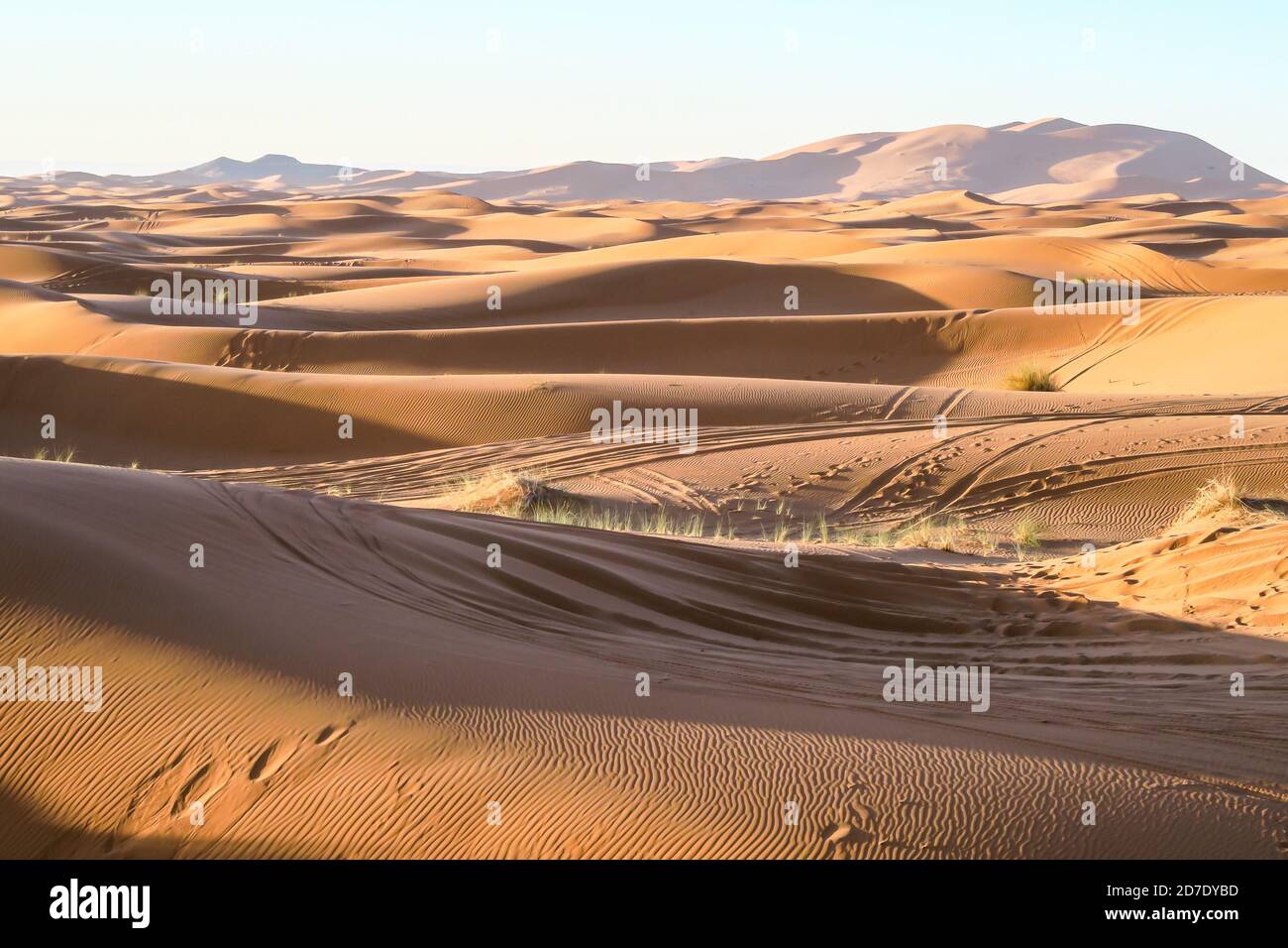 landscape in sahara desert, photo as background Stock Photo - Alamy