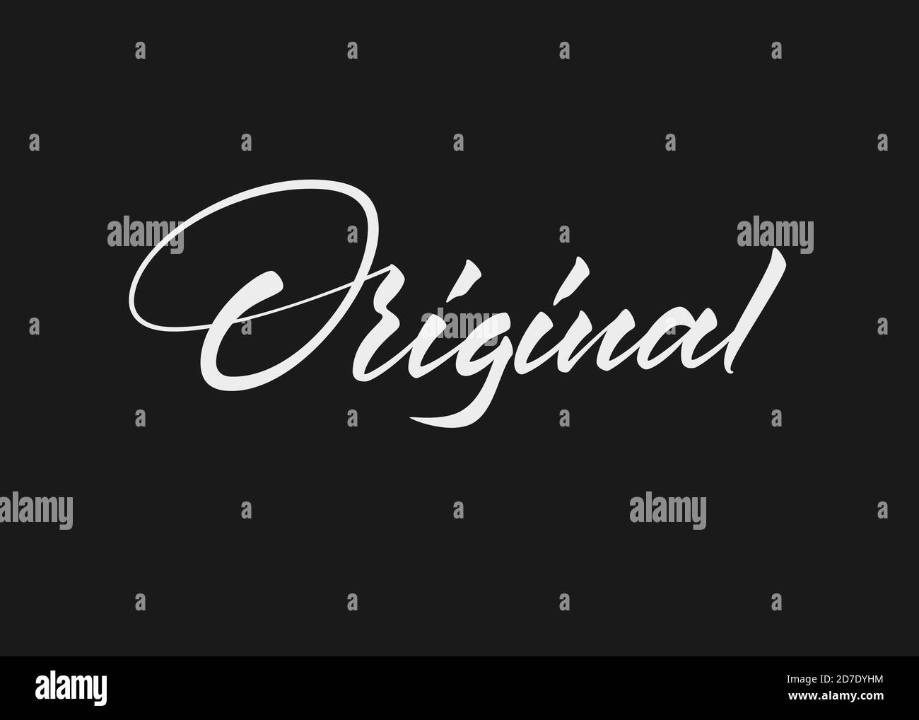 Original vector text Stock Vector Image & Art - Alamy