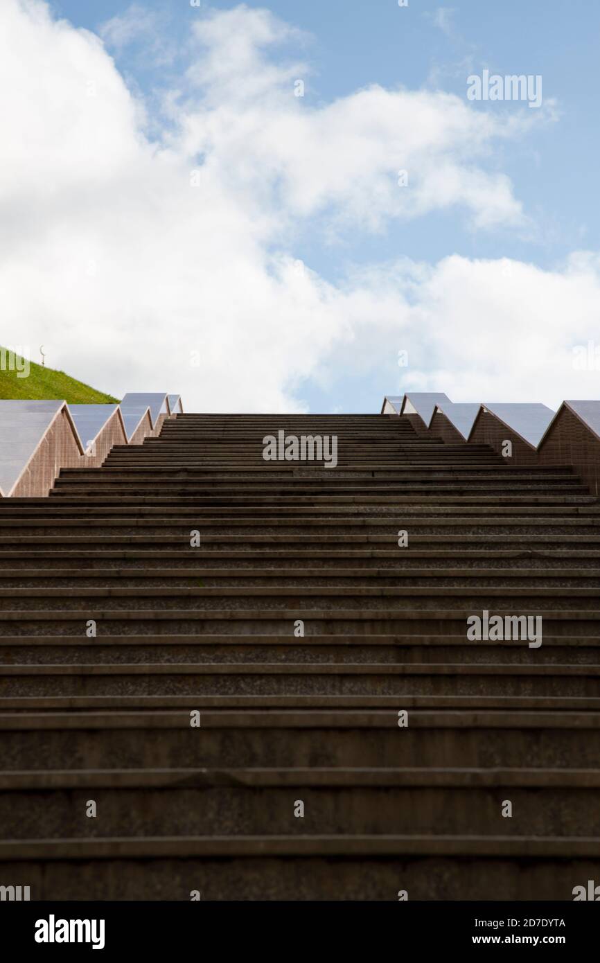 Stairway heaven in bright sky hi-res stock photography and images - Alamy