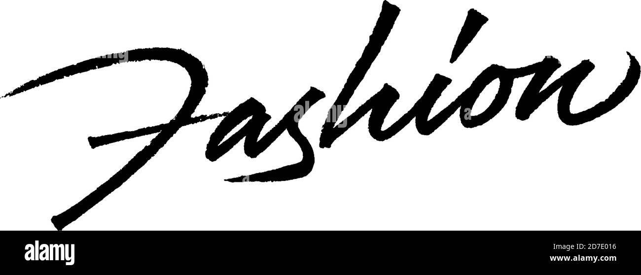 Fashion word Black and White Stock Photos & Images - Alamy