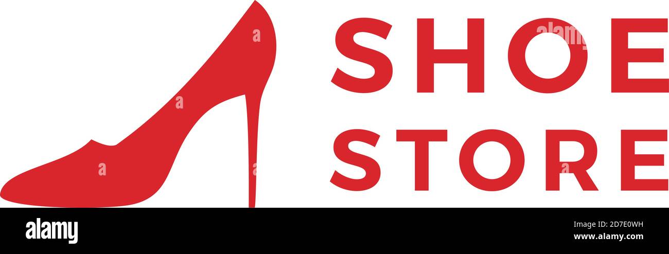 Shoe store label Stock Vector Image & Art - Alamy