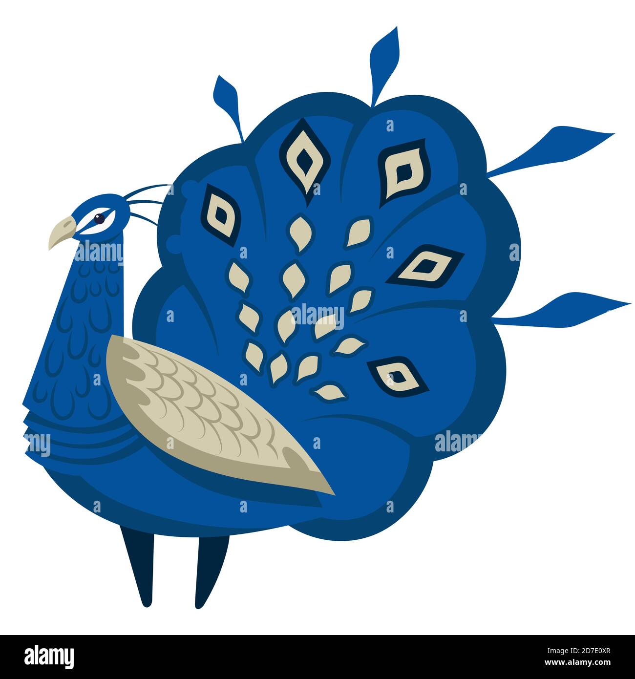 Beautiful bird feather on Stock Vector Images - Alamy