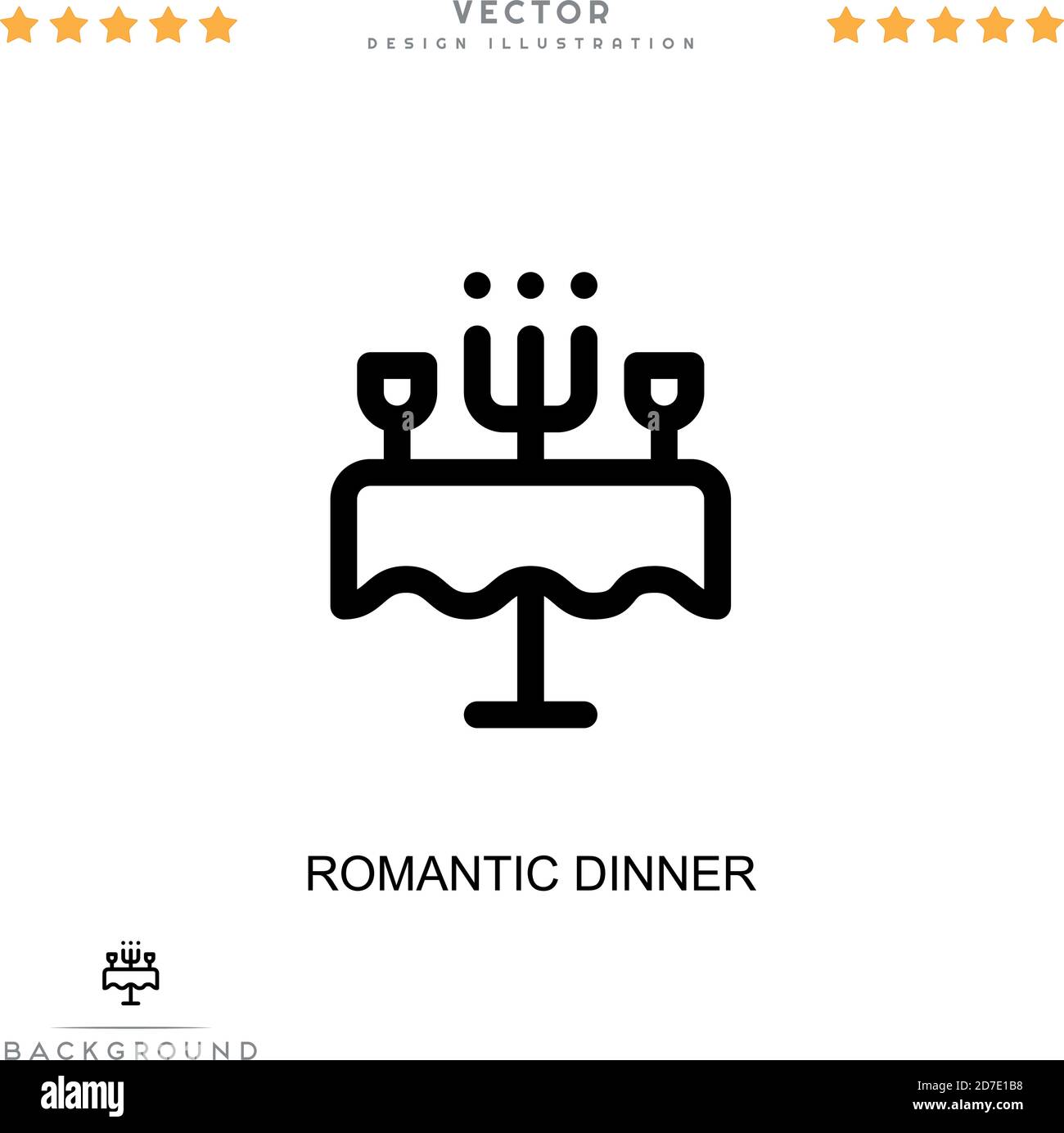Romantic Dinner Icon