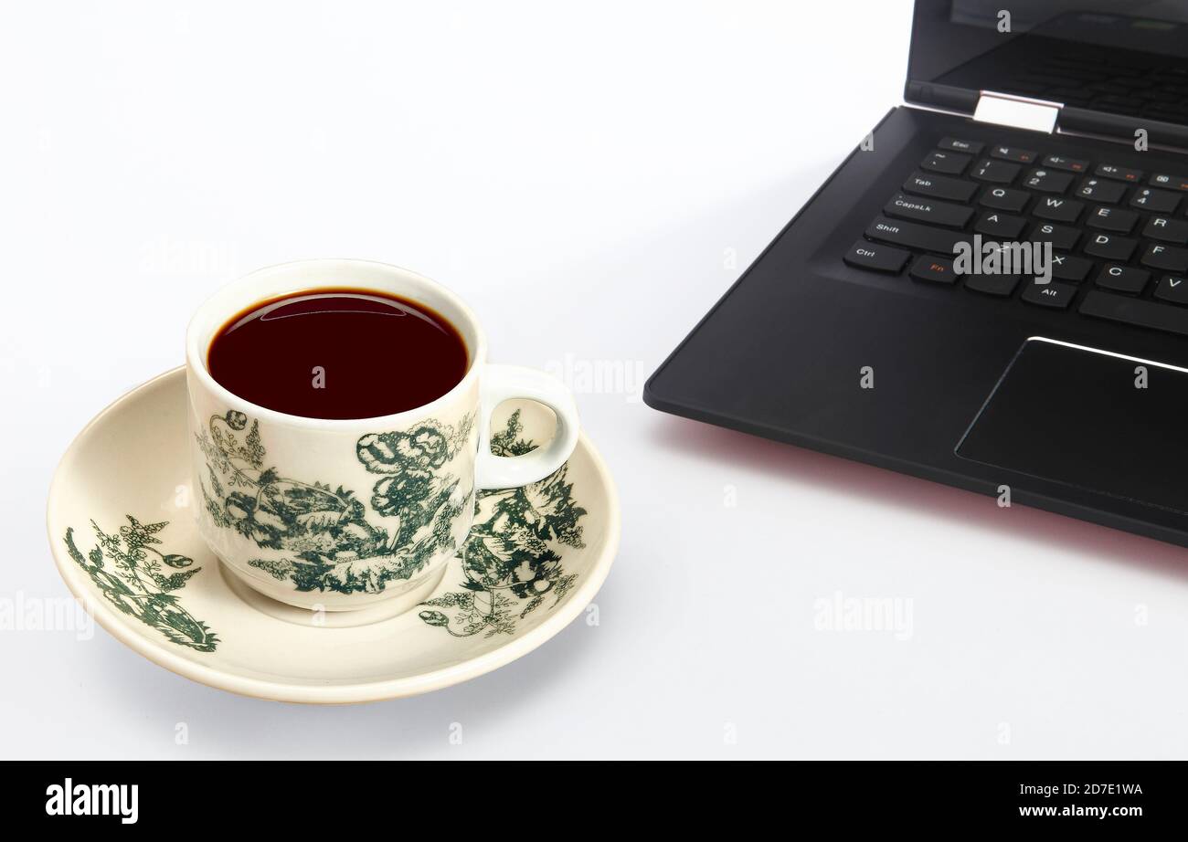 Traditional coffee commonly served in Malaysia and Singapore Stock ...