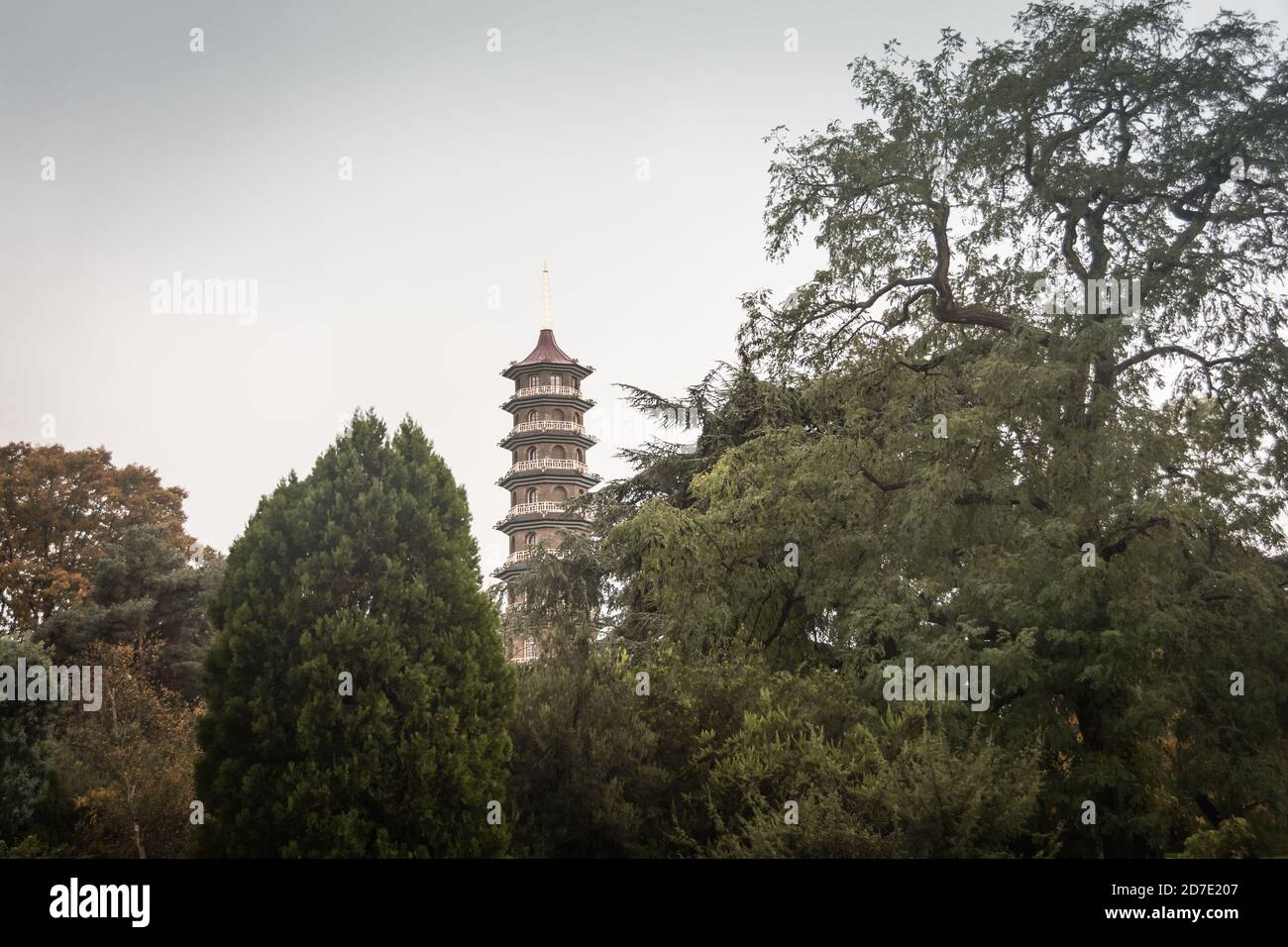 The Great Pagoda, Kew Gardens, London, UK Stock Photo - Alamy