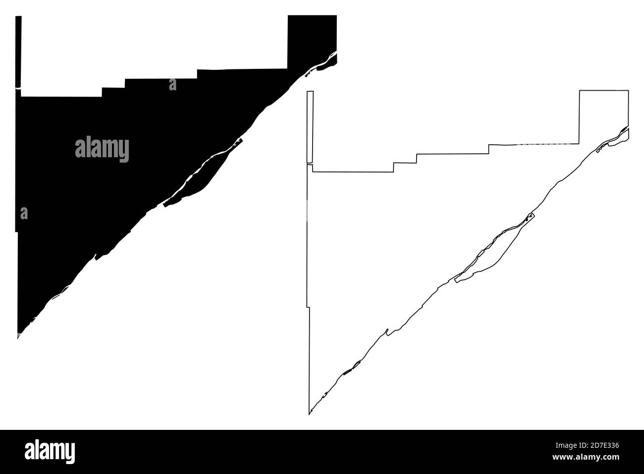 Merrick nebraska map vector vectors hi-res stock photography and images ...