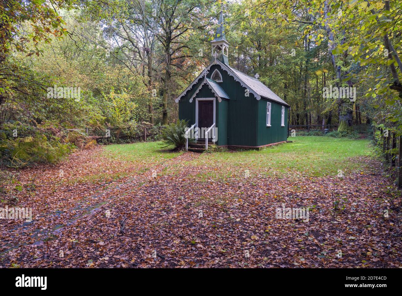 The iron church was built in 1883 as the instigation of the Rev. Alfred ...