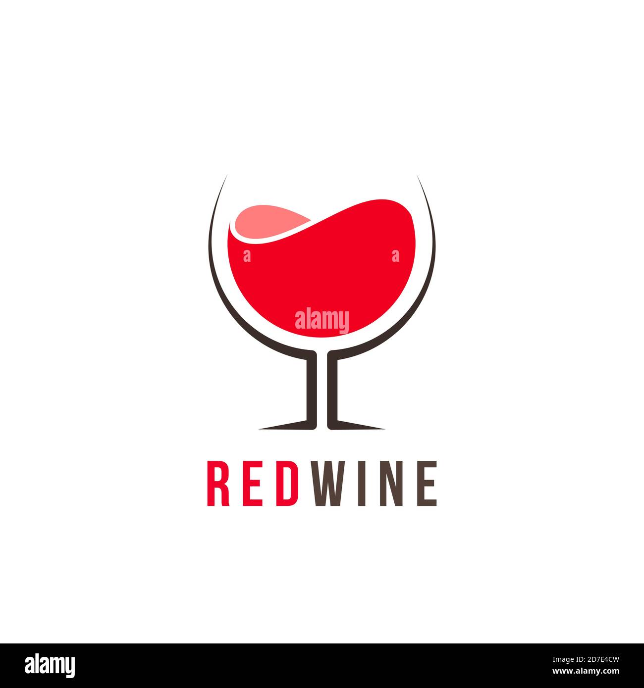 Black wine logo hi-res stock photography and images - Alamy