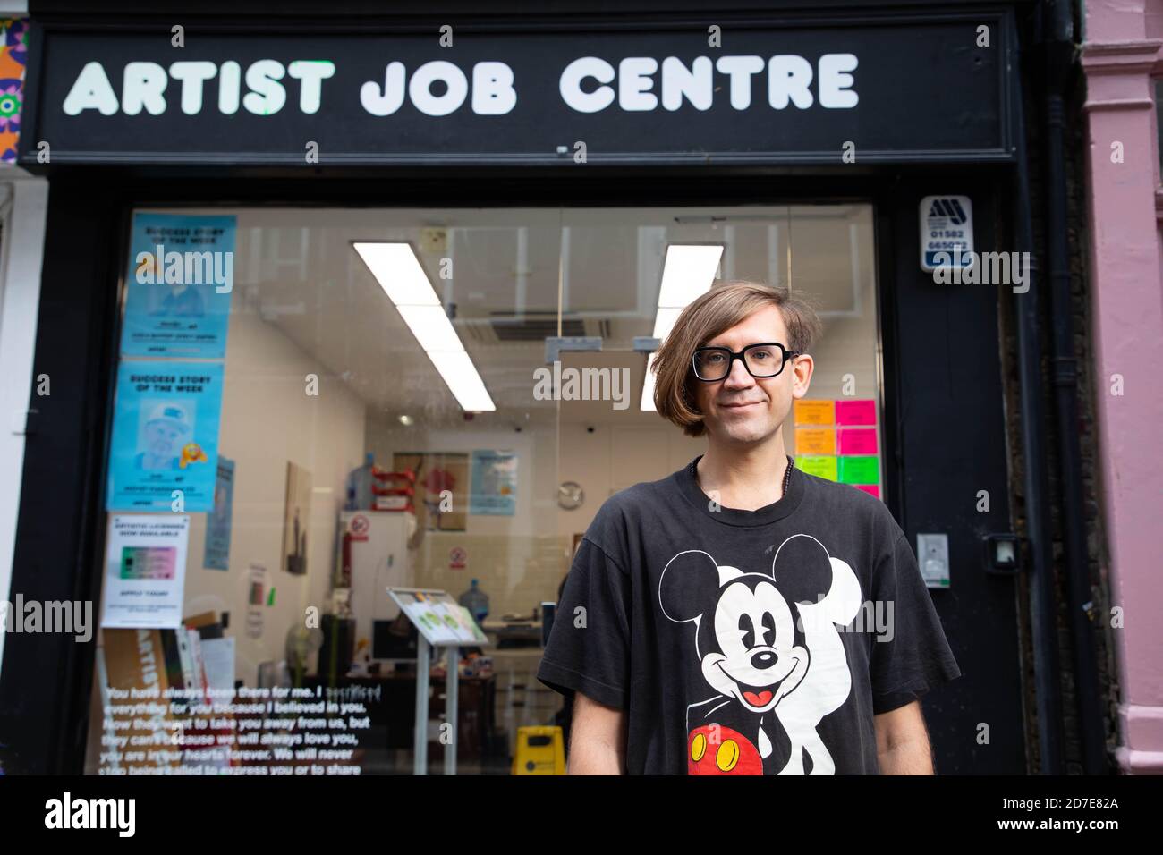 EDITORIAL USE ONLY Artist Stuart Semple unveils a new art installation ...