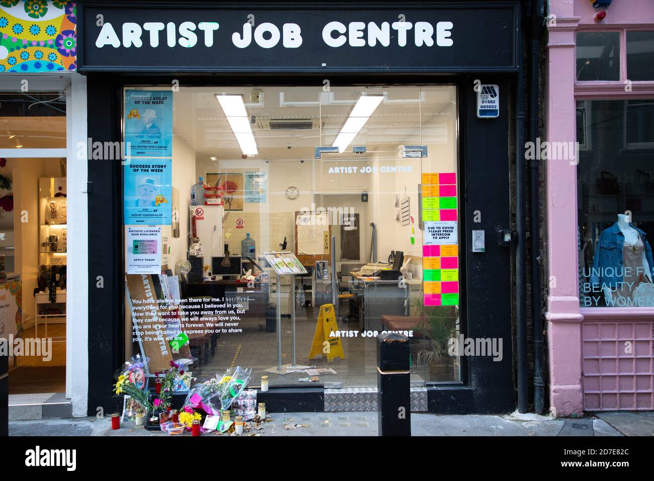 EDITORIAL USE ONLY Artist Stuart Semple unveils a new art installation ...