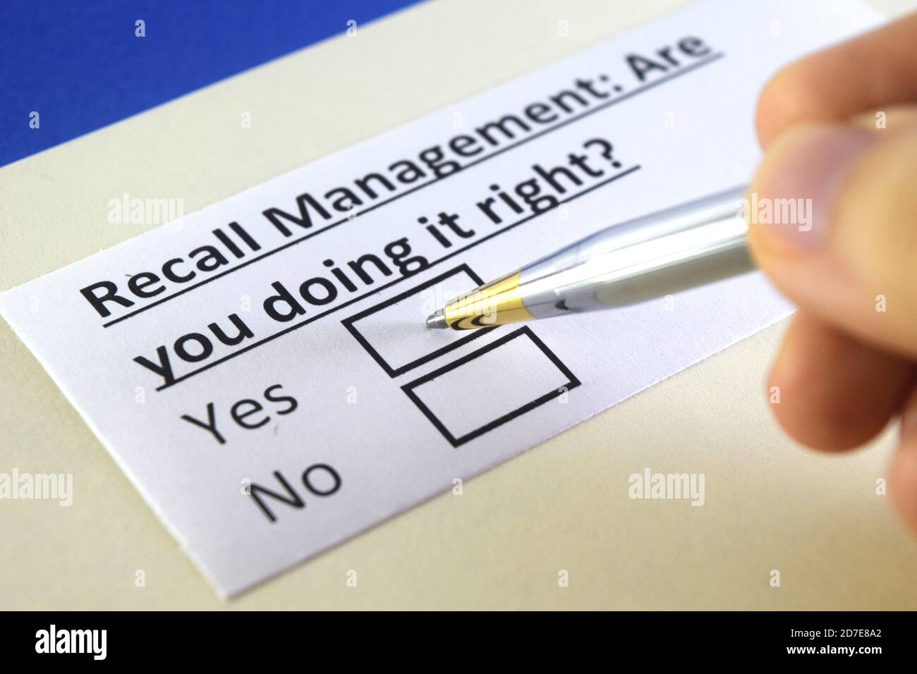 Recall plan hi-res stock photography and images - Alamy