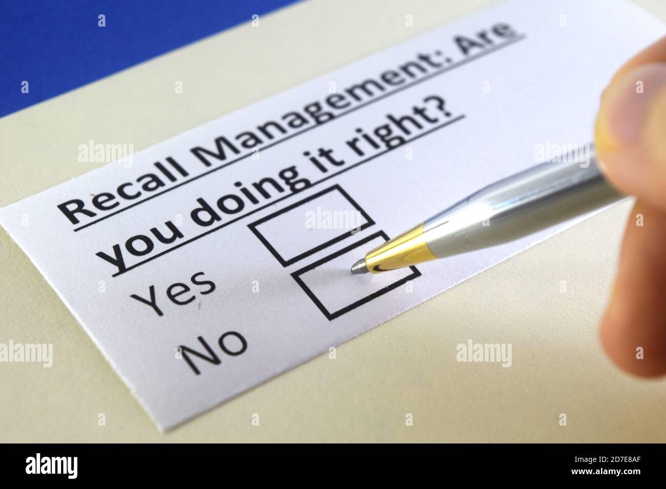 Recall Plan High Resolution Stock Photography and Images - Alamy