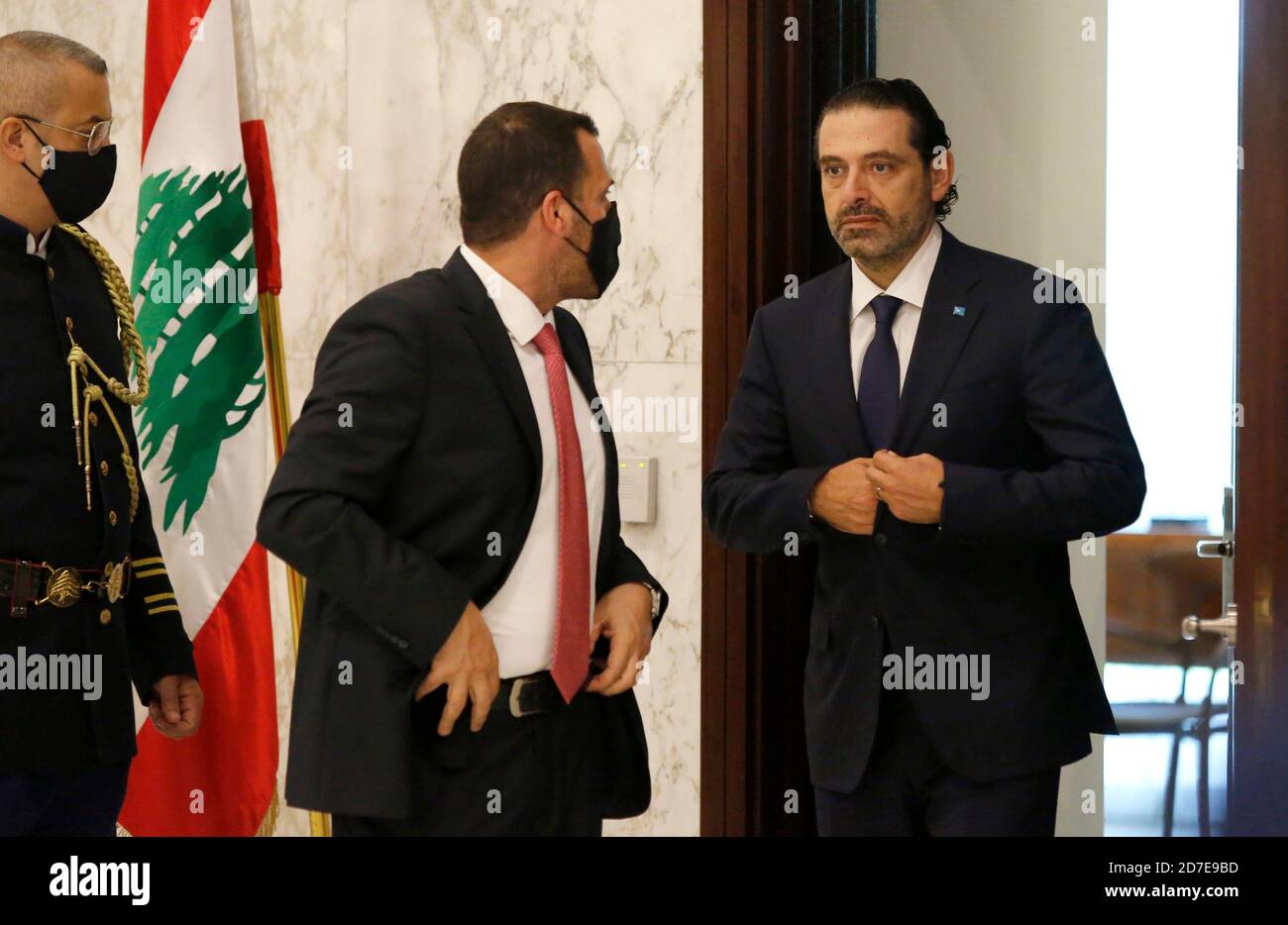 201022 Beirut Oct 22 2020 Xinhua Lebanons Prime Minister
