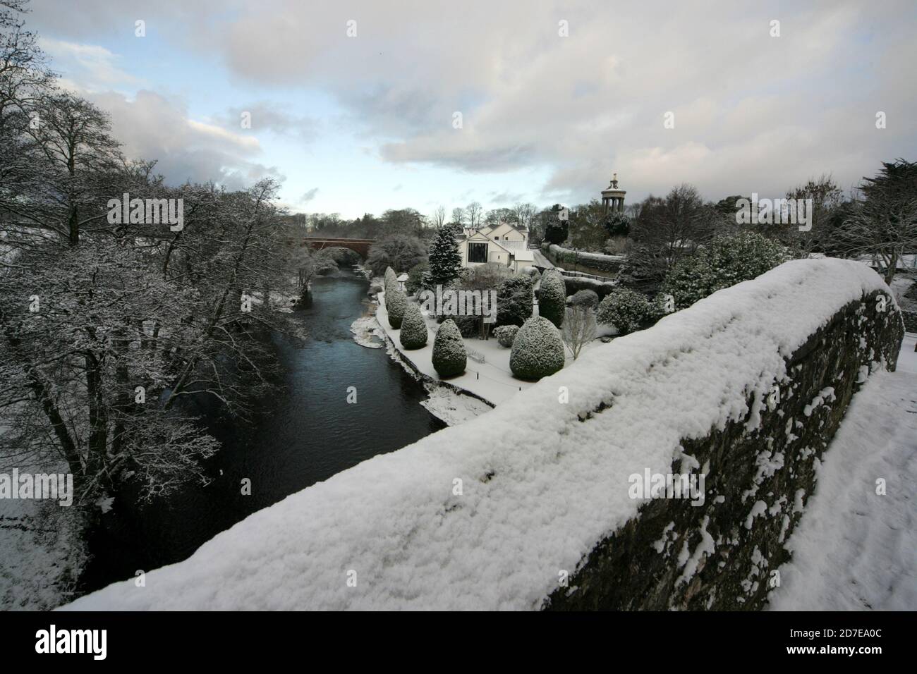 Brig O Doon, Alloway, South Ayrshire, Scotland, UK. The famous bridge ...