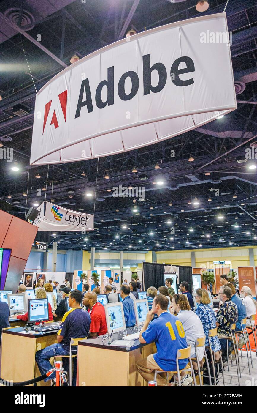 New computer related product demonstrations and exhibit exhibition hi ...