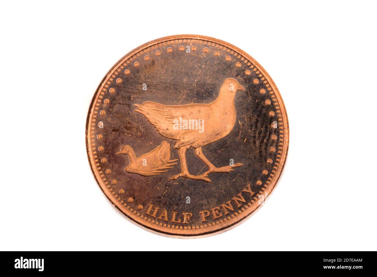 Half pence hi-res stock photography and images - Alamy