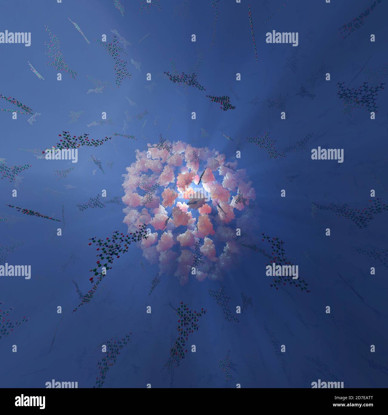 Capsid structure hi-res stock photography and images - Alamy