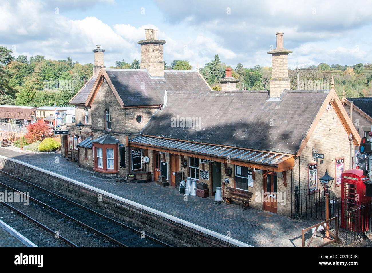 Around the UK - Severn Valley Railway - Arley Station, Worcestershire ...