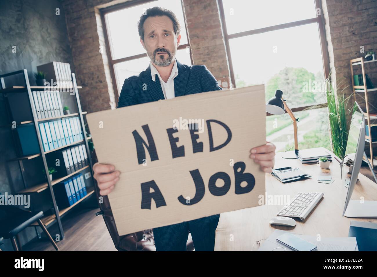 World economic crisis poster hi-res stock photography and images - Alamy