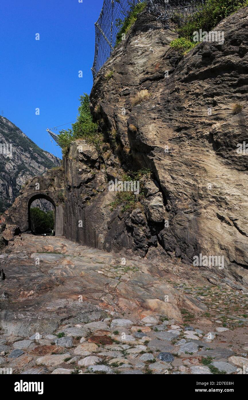 Ancient roman consular road to gaul hi-res stock photography and images ...
