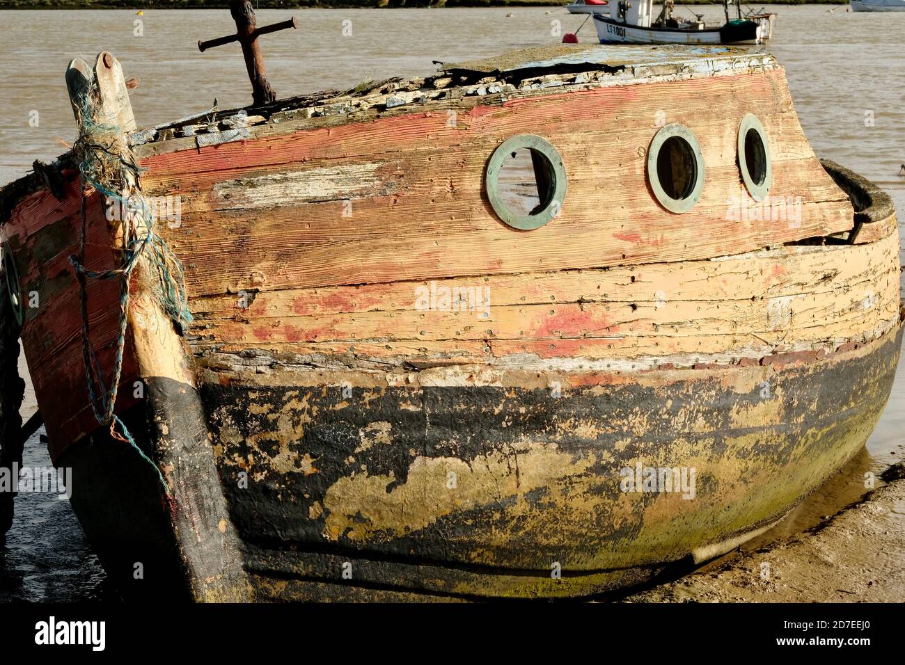 Orford in Suffolk views of Orford Ness from Orford Quay, abandoned ...