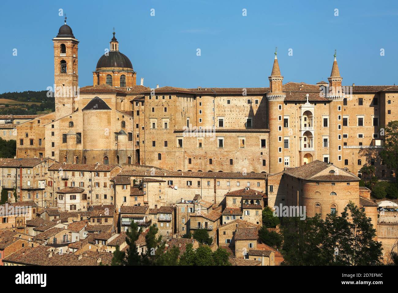 Renaissance Ducal Palace of Urbino, Italy Stock Photo - Alamy