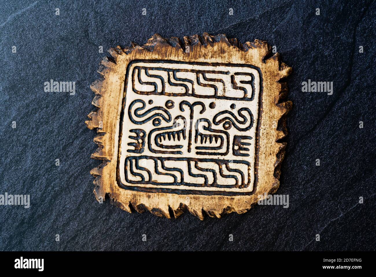 Handmade Ceramic Plates and Trays. Handcrafted with Traditional Aztec ...