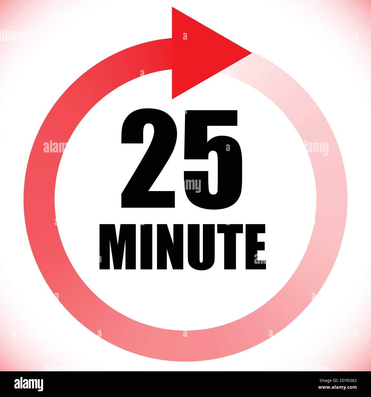 Numbers, numerals dial illustration. Time, duration and schedule ...