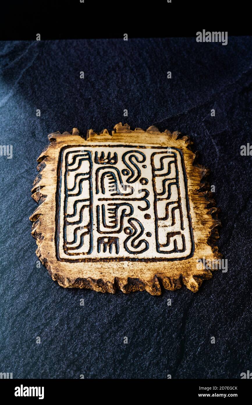 Handmade Ceramic Plates and Trays. Handcrafted with Traditional Aztec ...